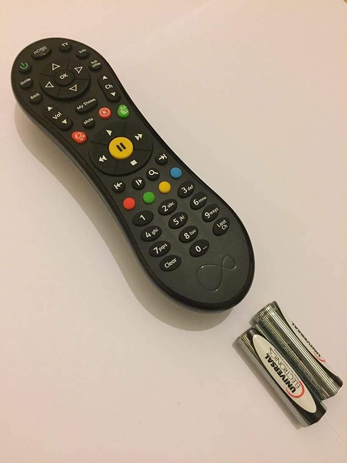 Gotical Virgin Media MINI V6 TiVo remote control Latest Model Genuine ...