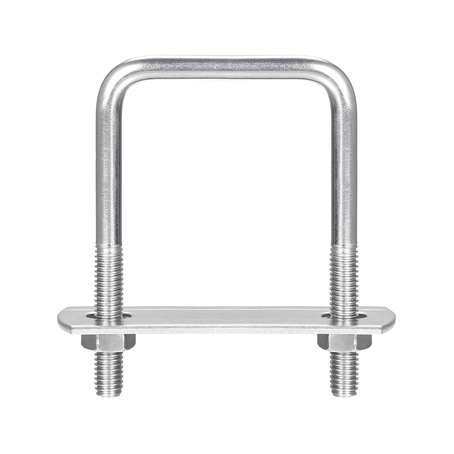 Square U-Bolts, 42mm(1.65") Inner Width 65mm Length M6 304 Stainless ...