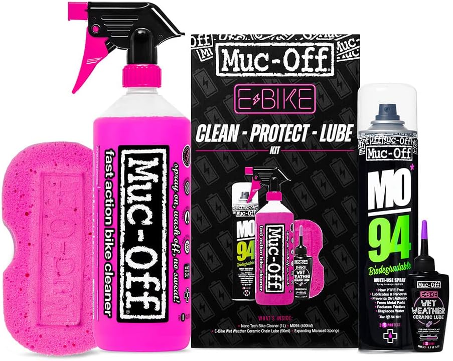 Muc-Off 8 in 1 Bicycle Cleaning Kit - Bike Cleaning Kit, Cleaning ...