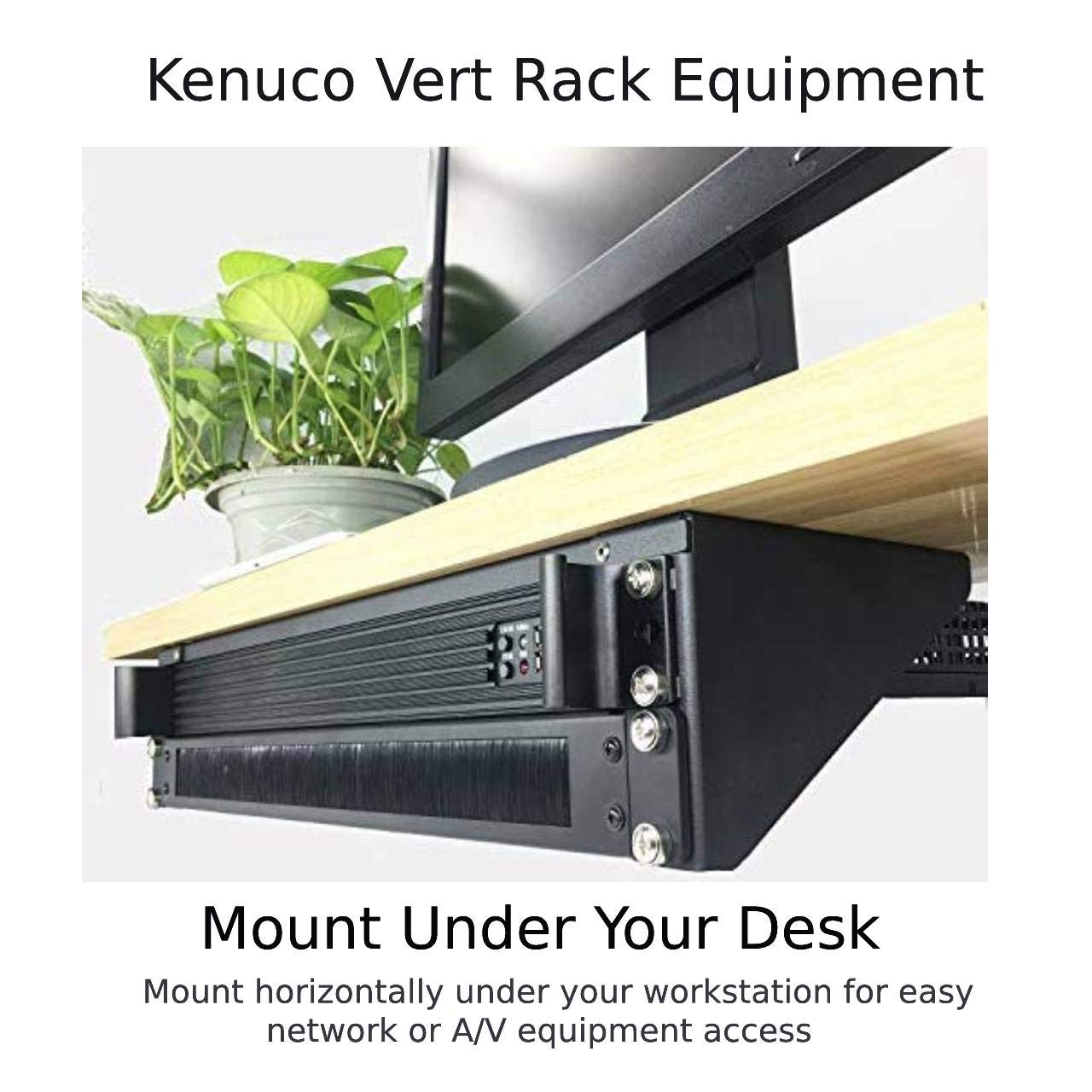 Snapklik.com : Kenuco 19 Inch Steel Vertical Rack And Wall Mountable ...
