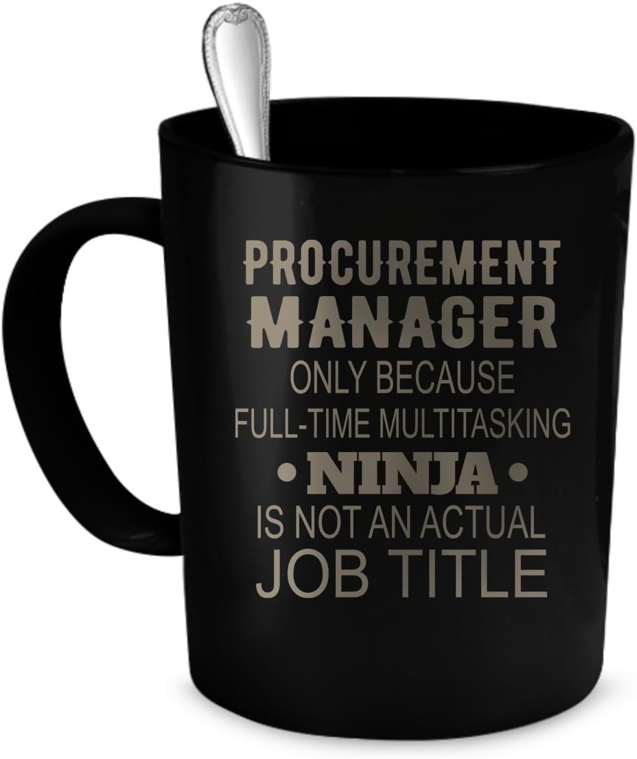Amazon.com: Wonderful Mugs Procurement Manager Coffee Mug. Procurement ...