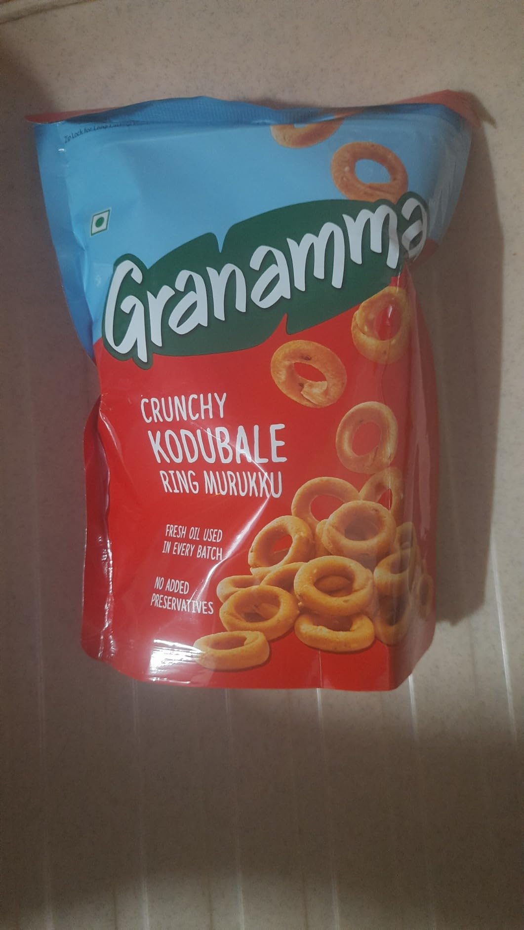 Granamma Crunchy Thattai/Nippattu| Pack of 4, 480g| Traditional South ...