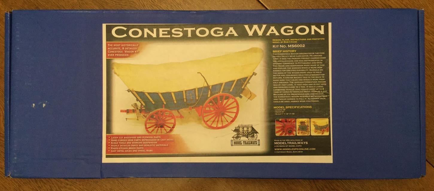 Amazon.com: Model Expo Model Trailways 1:12 Conestoga Wagon Wood/Metal ...