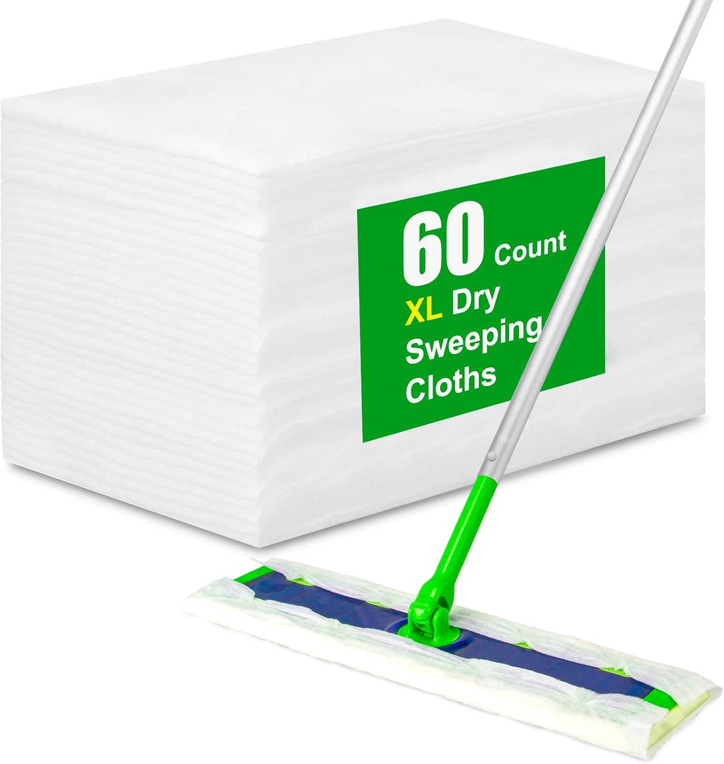 Amazon.com: ‌60 Pack Dry Sweeping Cloths for Swiffer Sweeper XL ...