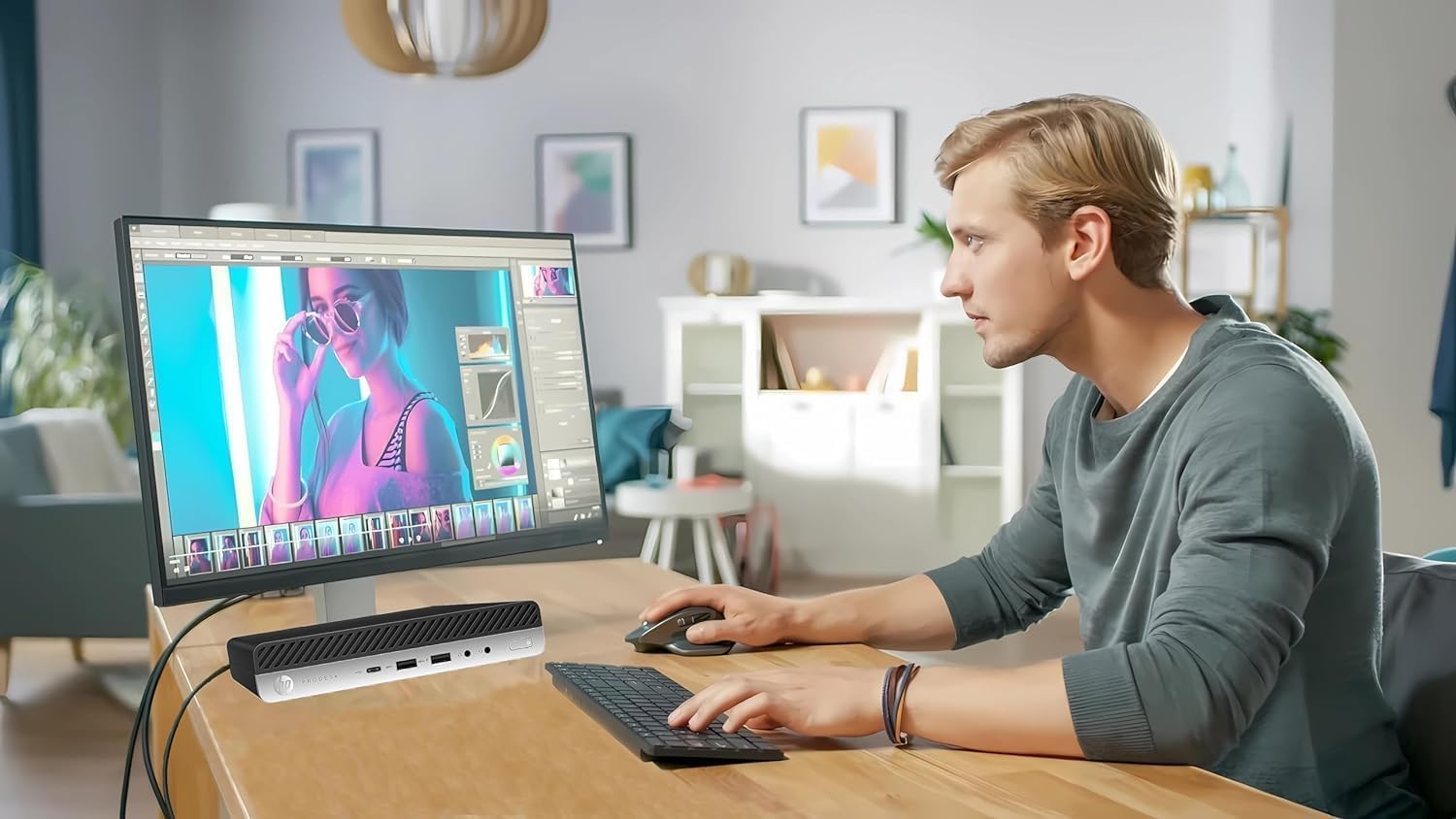 HP ProDesk 600 G3 Desktop Mini High Performance Business PC, Intel Core ...