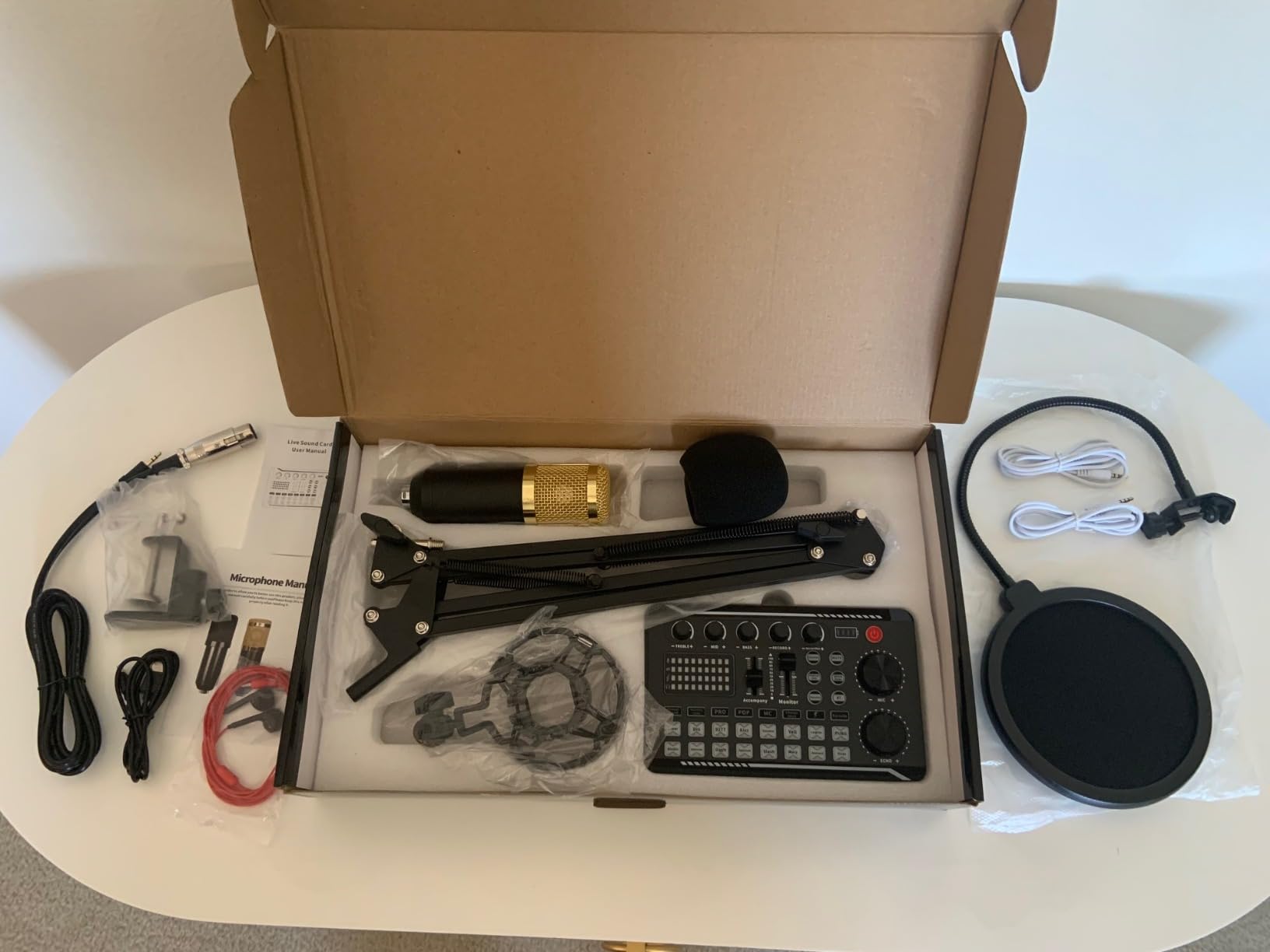 $9/mo - Finance Professional Audio Mixer, SINWE Live Sound Card and ...