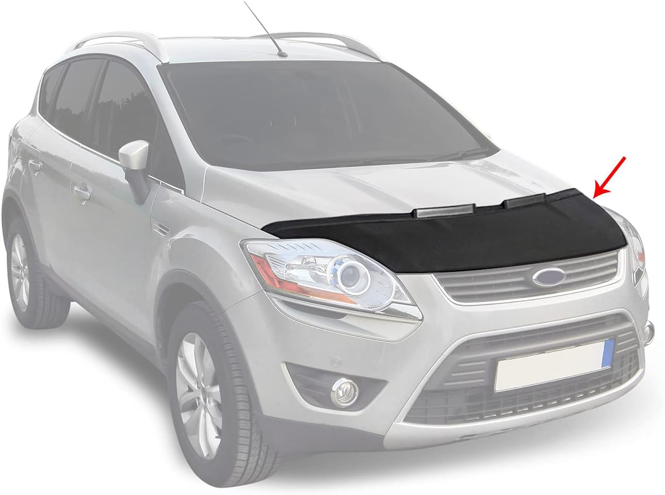 Haubenbra Steinschlagschutzmaske kompatibel mit Ford Kuga 2012-2019 ...