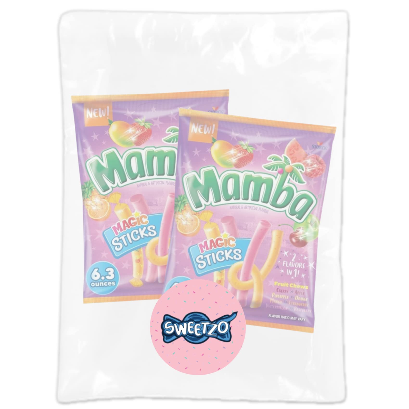 Snapklik.com : Mamba Candy Individually Wrapped Fruit Sticks