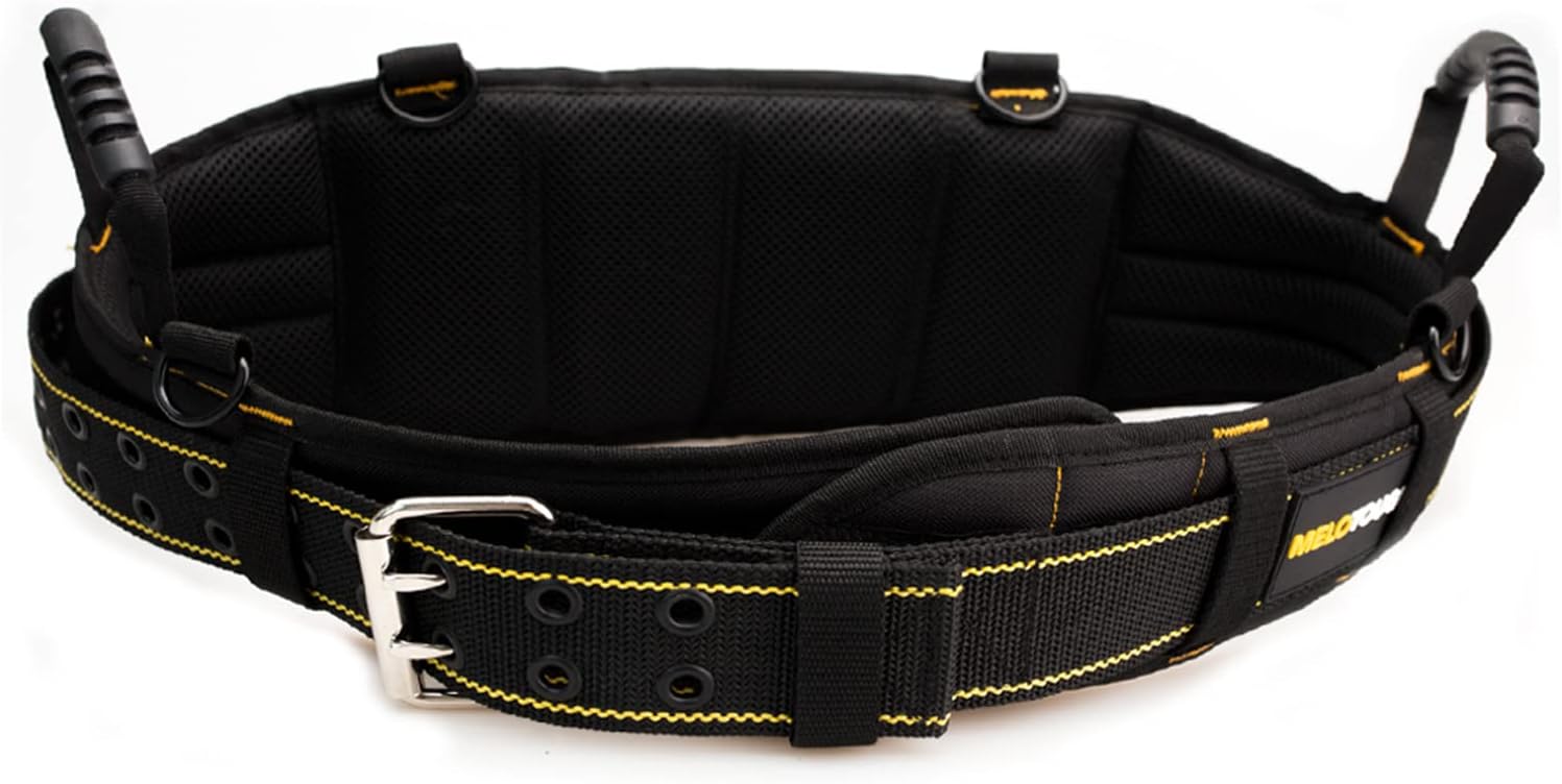 Padded Tool Belt 3 Inch Heavy Duty Work Tool Belt with Back Support ...