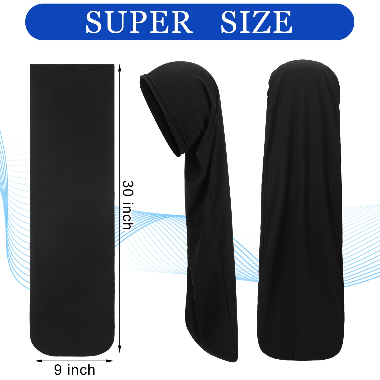 Snapklik.com : Twistover 2 Pcs Jumbo Dreadlock Cap Hair Dreads Head ...