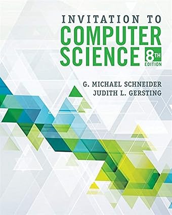Amazon.com: Invitation to Computer Science: 9781337561914: Schneider, G ...