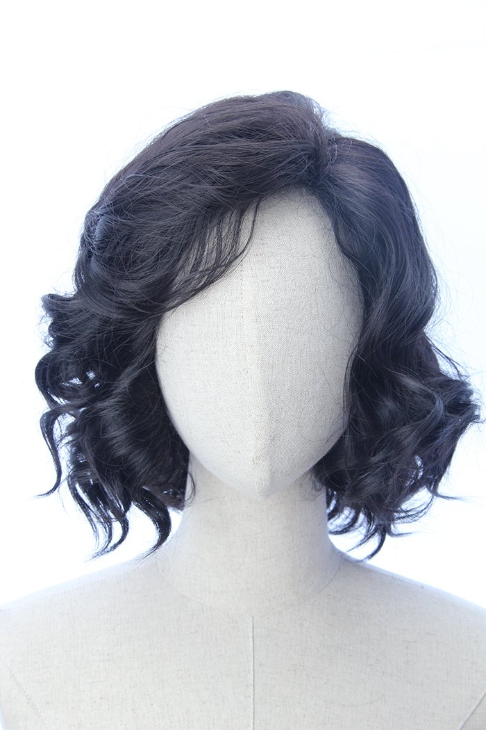 Amazon.com: Black Short Curly Party Costume Wigs Jon Snow Cool Cosplay ...