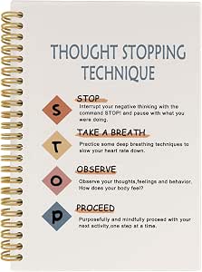 Amazon.com : ANIANG Emotional Regulation Spiral Notebook, Mental Health ...