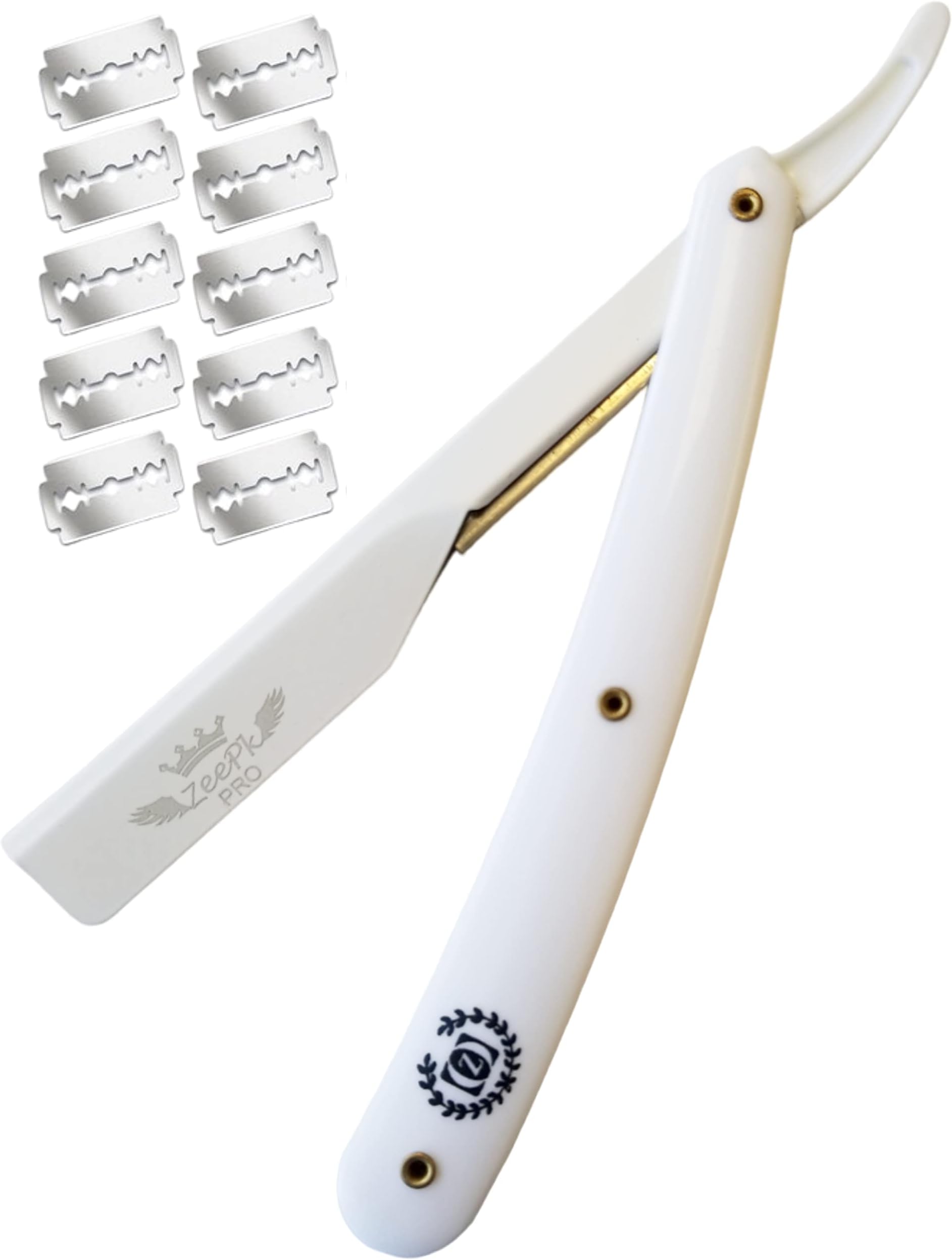 Amazon.com: Barbero Cuchilla Barber Razor Straight Clean Shav Free ...