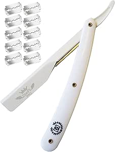 PROFESSIONAL STRAIGHT BARBER RAZOR CLEAN SHAVE CUT THROAT SHAVETTE ...