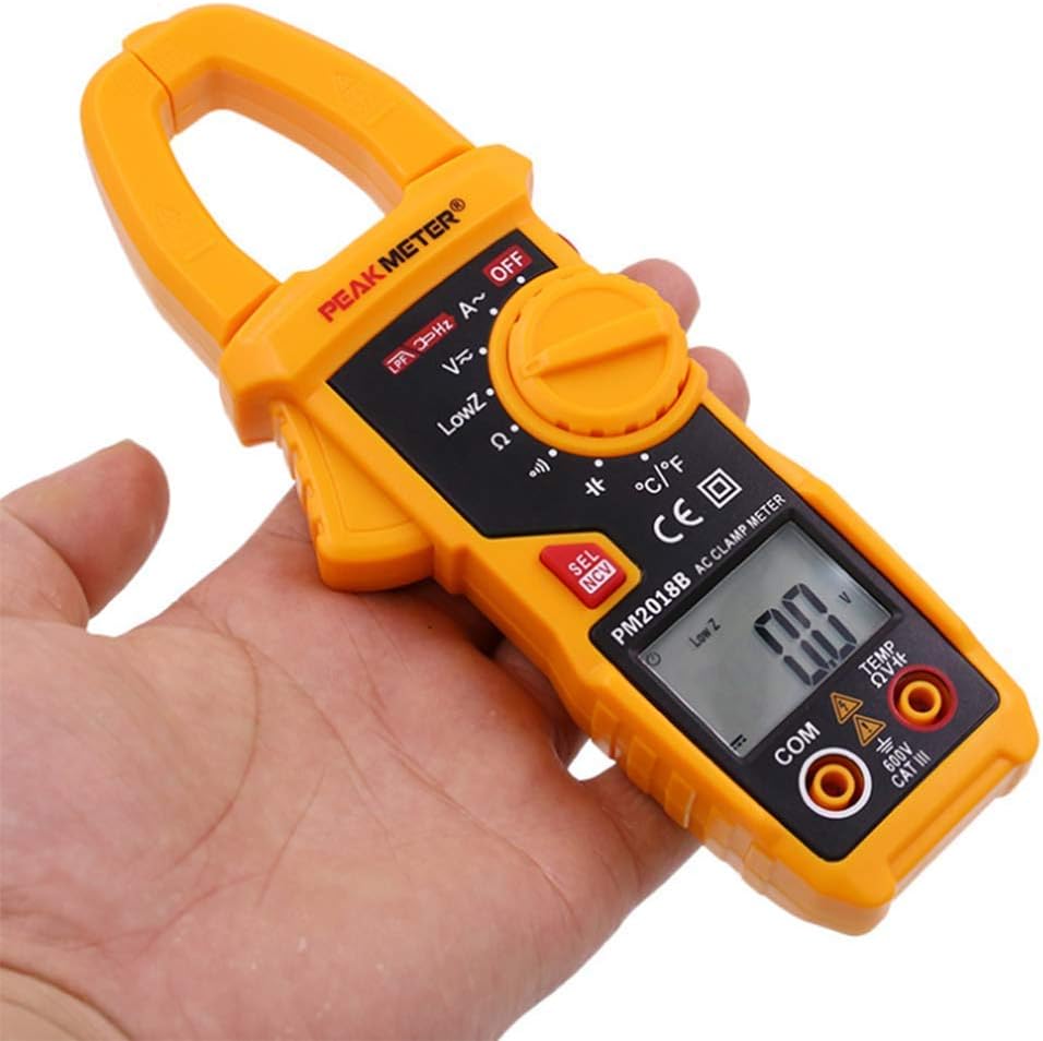 KONGZIR Digital Clamp Meter Digital Multimeter Ammeter Resistance Hook ...