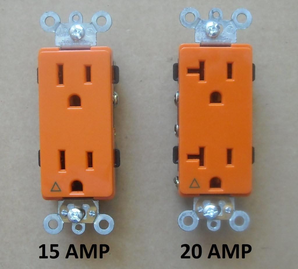 Decora Isolated Ground Wall Receptacle 120VAC Plug TR Outlet 15A / 20A ...