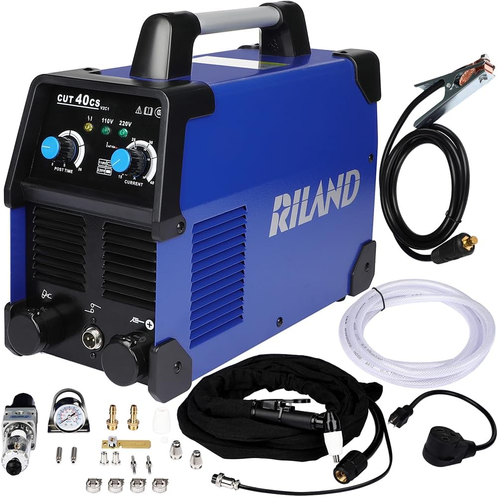 Plasma Cutter CUT 40CS, Dual Voltage 110/220V, 40Amp IGBT Inverter Air ...