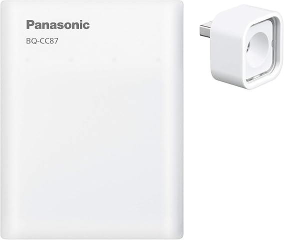 Amazon | パナソニック 単3形・単4形 USB入出力急速充電器 BQ-CC87L | パナソニック(Panasonic) | 充電器単体