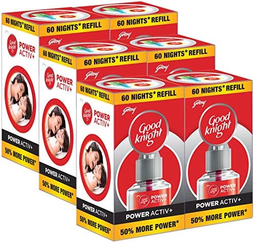 Good Knight Power Activ+ Liquid Vapourizer Refill | Lavender Fragrance ...