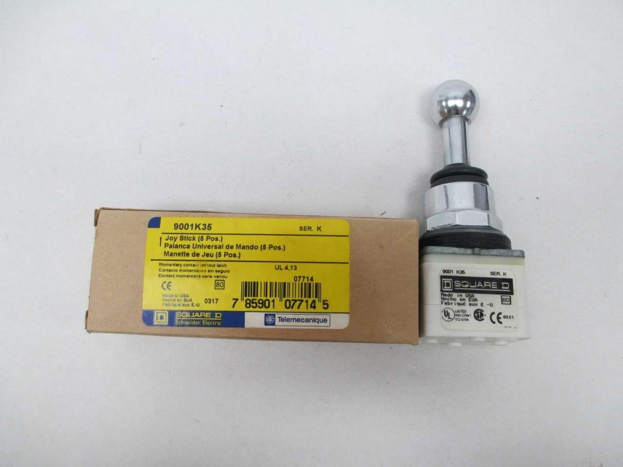 SCHNEIDER ELECTRIC 9001K35 Caja eléctrica de 30 mm Joystick 5 ...