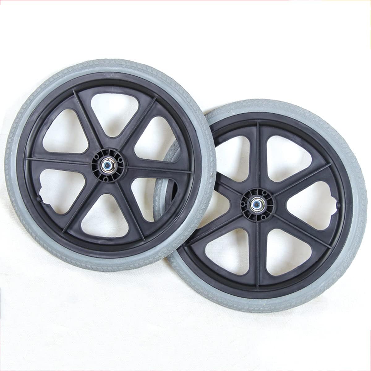 Amazon.com: LETREM 16 Inch Wheelchair Accessories - Rear Wheels ...