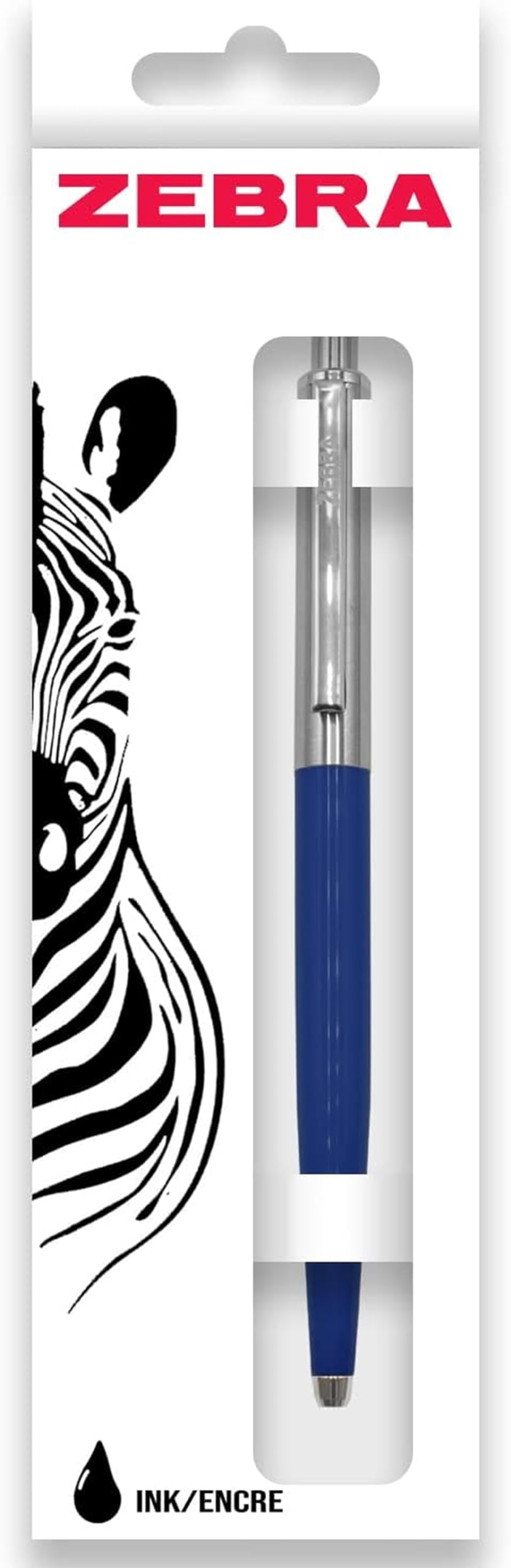 Zebra Pen 901 Blue Ballpoint Pens, Sleek & Stylish Biro Pen ...