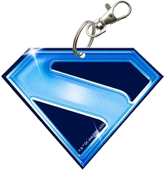Trend Setters DC Comics Superman (2025) Bag Tag – “S” Shield Acrylic ...