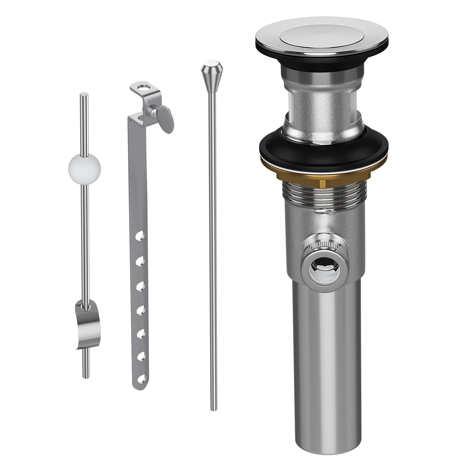 Amazon.com: Pop Up Sink Drain Stopper Assembly with Ball Lift Rod and ...