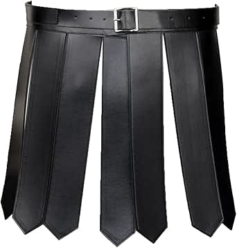 Men's Roman Apron and Belt Accessory Medieval PU Leather Belts ...
