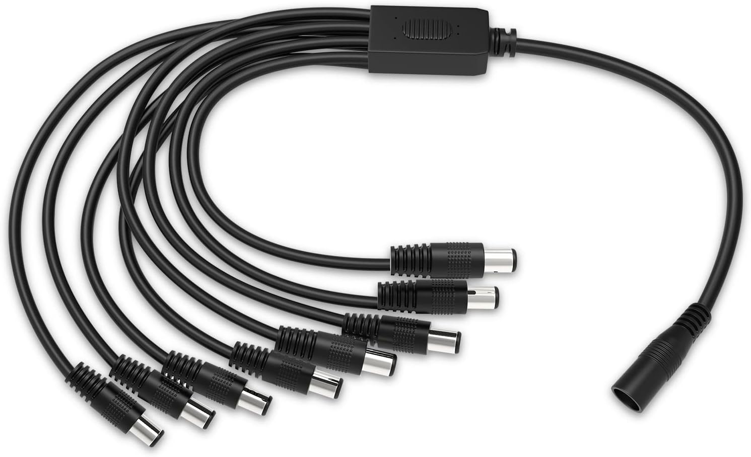 Amazon.com : WILDHD DC Power Splitter Cable 1 Female to 8 Male Output Y ...