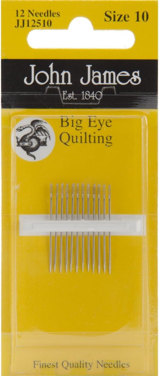 Amazon.com: Dritz 56B-7 Quilting Betweens Hand Needles, Size 7 (20 ...
