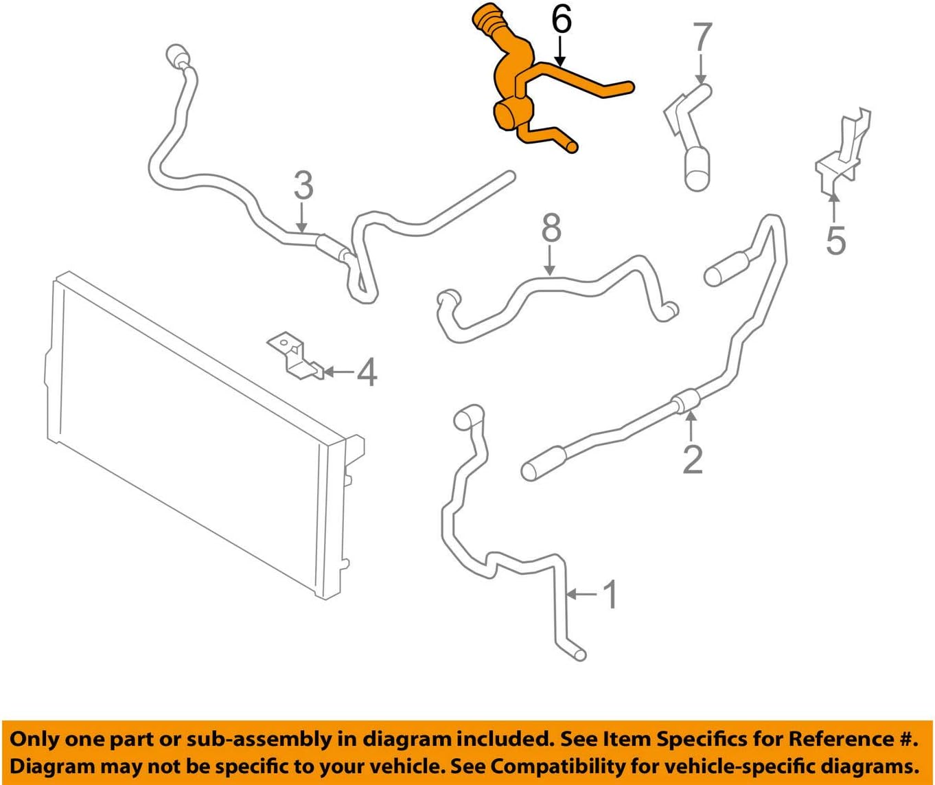 Amazon.com: Genuine BMW F01 F02 Sedan Radiator Coolant Hose OEM 17127580955