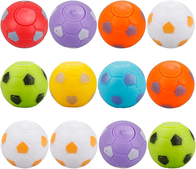 Football Ball Spinner - Small Hand Fidget Spinner Soccer Balls : Amazon ...