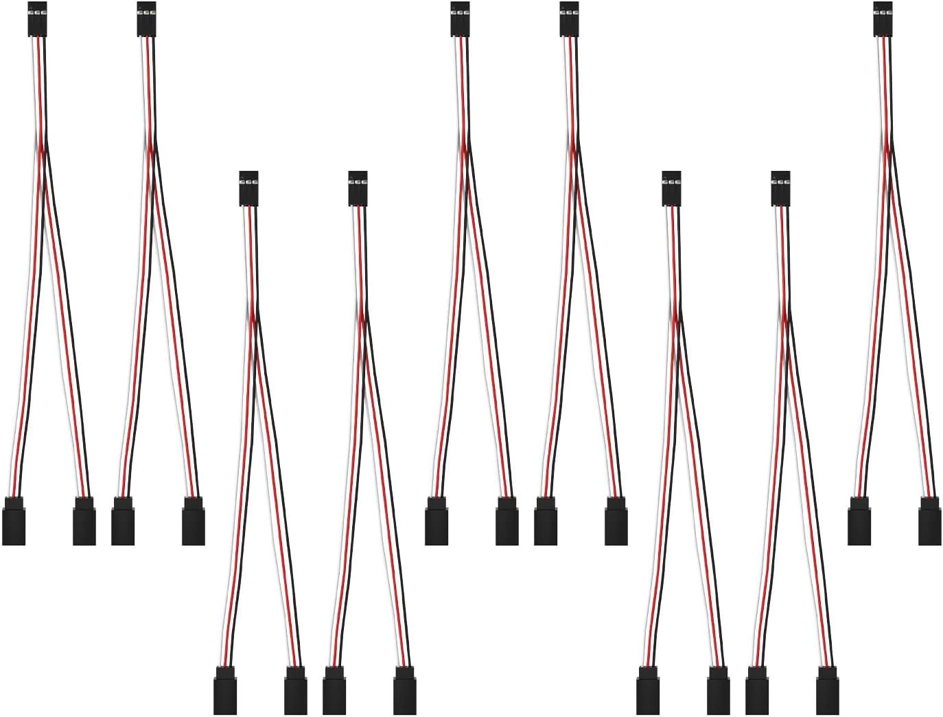 Amazon.com: SUPULSE 9 Pieces JST Y Connector 3 Pin JST Plug C-Y line ...