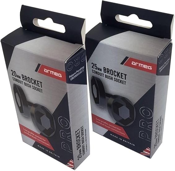 Armeg 20 and 25mm Brocket Twin Pack : Amazon.co.uk: DIY & Tools