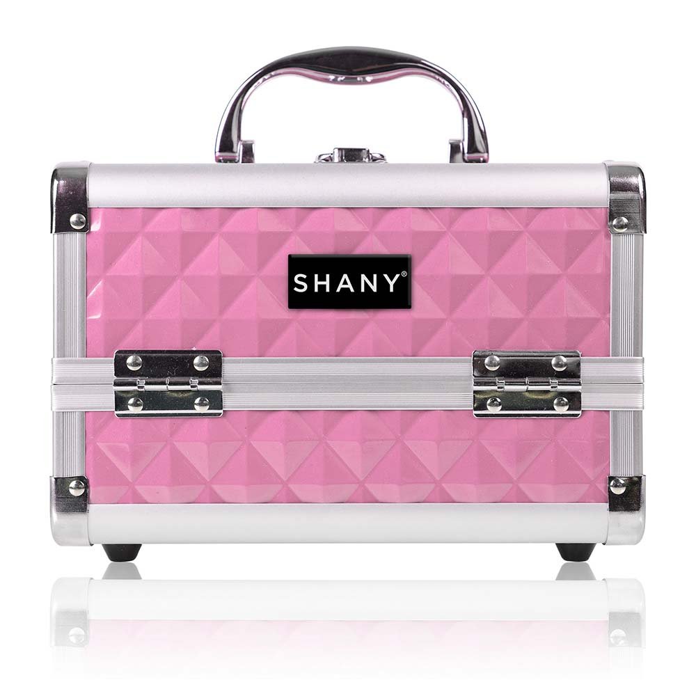 Amazon.com : SHANY Chic Makeup Train Case Cosmetic Box Portable Makeup ...