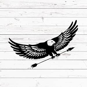 Amazon.com - Eagle Decals Peel and Stick Vinyl Stickers - Wings ...