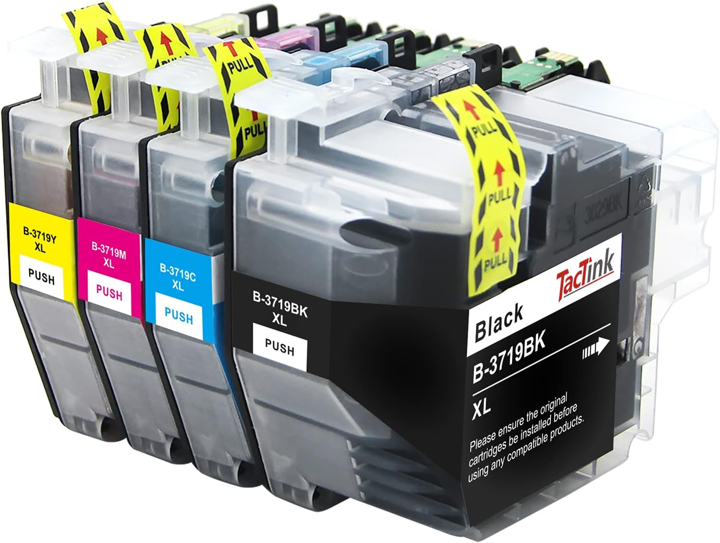 TacTink LC3719XL High Yield Ink Set for Brother Ink Cartridges LC 3719 ...