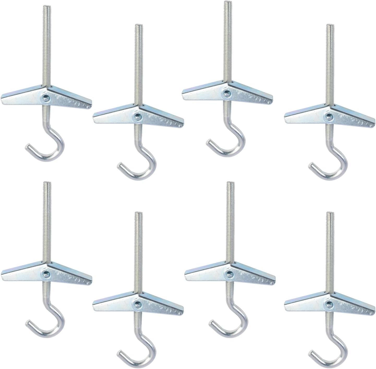 JAVOUKA 8 Packs Heavy Duty Ceiling Hooks, Swag Hanging Hooks Durable ...