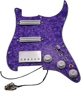 Amazon.com - HSS Strat Guitar Pickup Alnico V Humbucker Pickup Pre ...