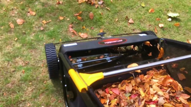 Watch Splendor lawn Sweeper working Video on Amazon Live