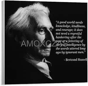 Amazon.com: Bertrand Russell Poster Philosopher Mathematician Nobel ...