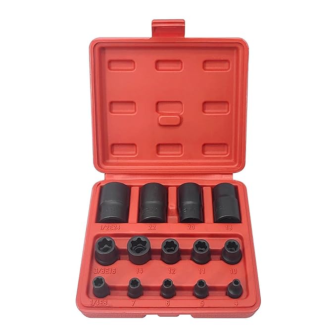 BNF® Socket Set Portable Female Socket Set 1/2Inch Ep18-Ep24 External ...
