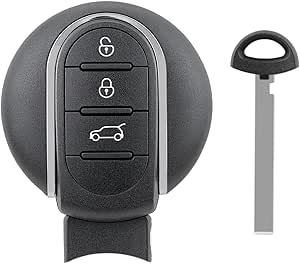 3 Buttons Car Key Case for BMW Mini Cooper Key Fob Shell For BMW MINI ...