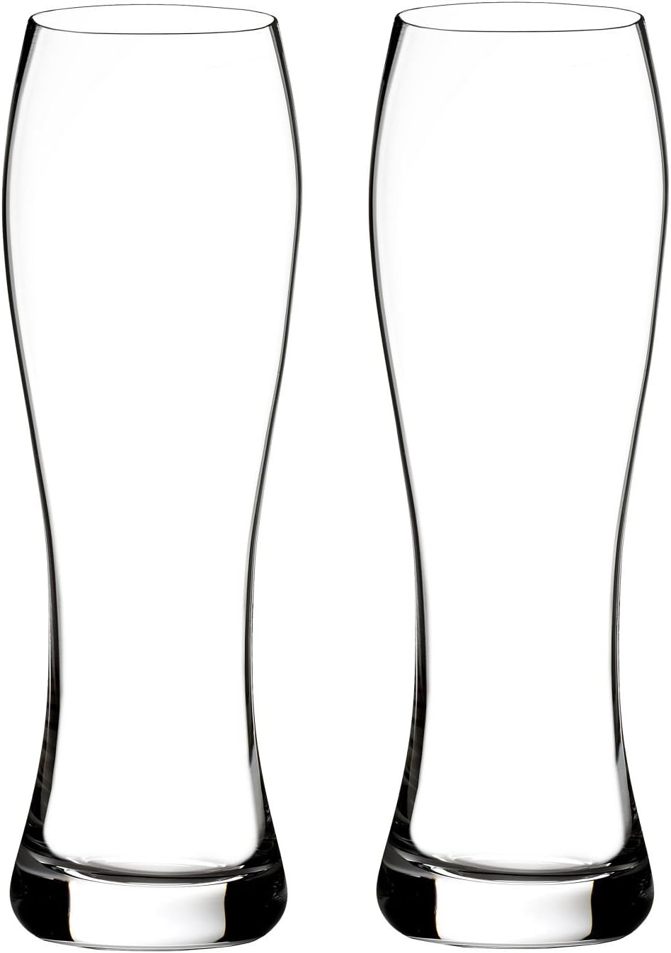 Amazon.com | Waterford Elegance Lager Glass, Pair: Beer Glasses