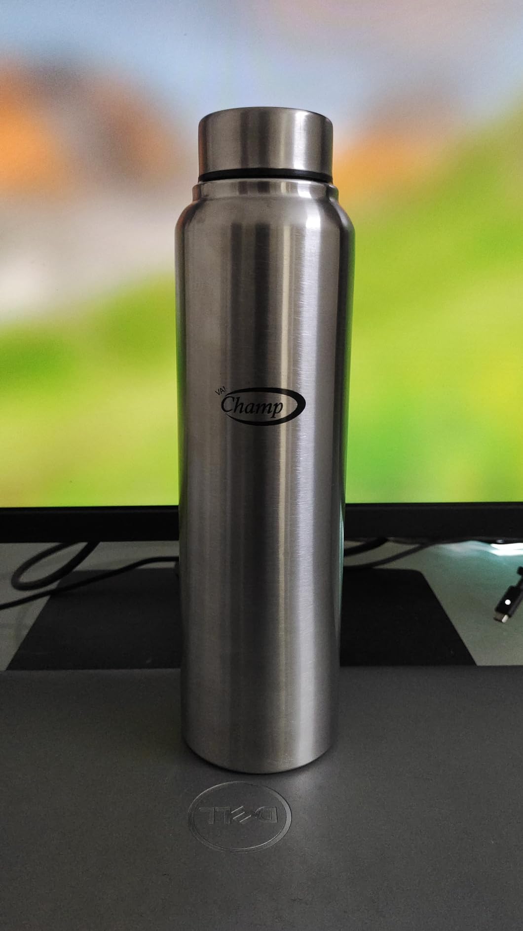 VA! CHAMP Water Bottle Stainless Steel (1000ml) - Ideal for School ...