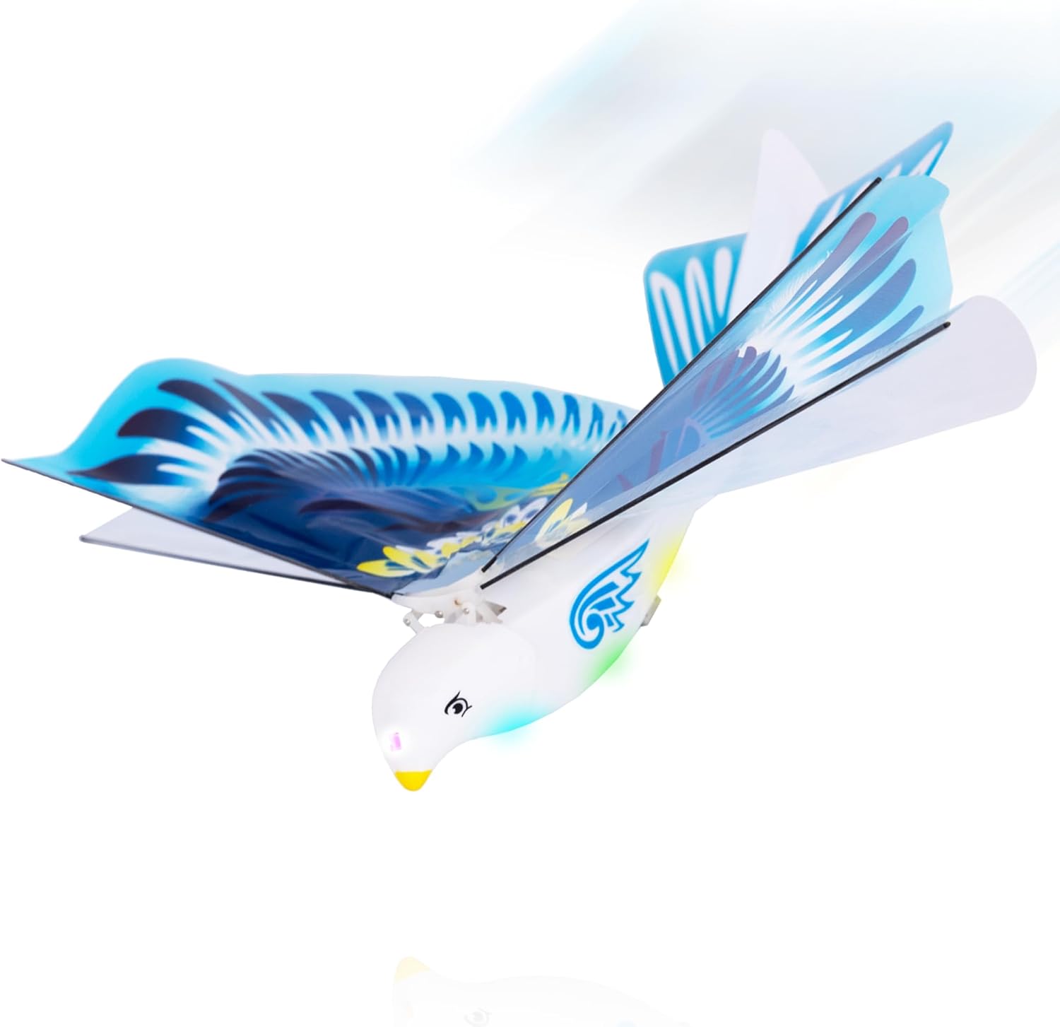 Amazon.com: ArtCreativity Electric Flying Bird Toy with Lights ...