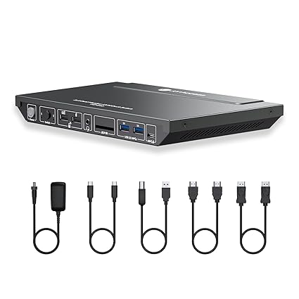 Amazon.com: AV Access KVM Switch Docking Station for 2 Monitors 2 ...