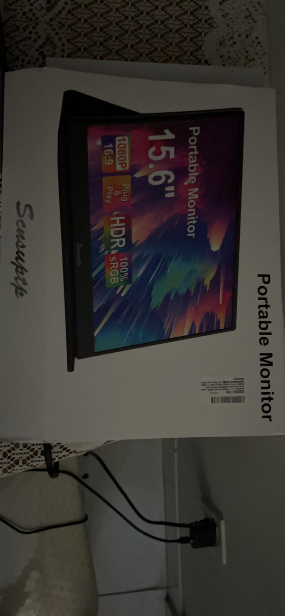 Amazon.com: Scnsuptp Monitor - 15.6" Gaming Monitor,Computer Monitor ...